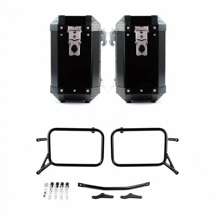 Maletas laterales UNIT Atlas 40+40L negro BMW R850GS | ZAT